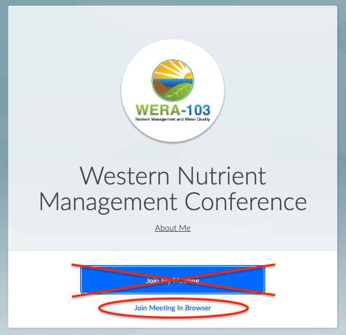 ChatLobby :: Western Nutrient Management Conference